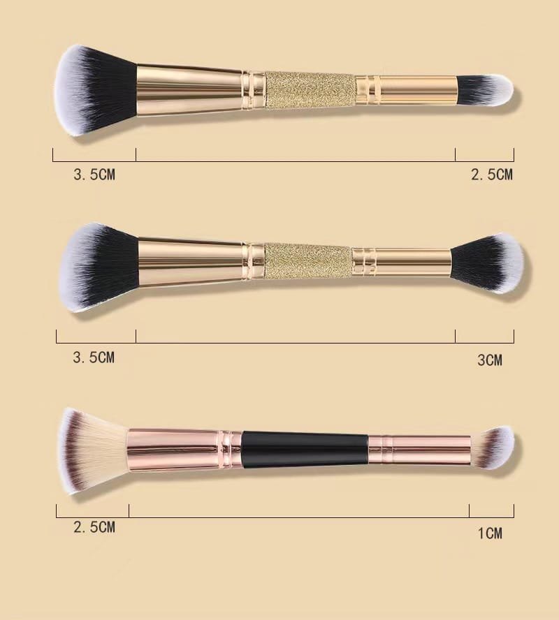 2-in-1 Dual-Headed Contour and Blush Brush - DADA