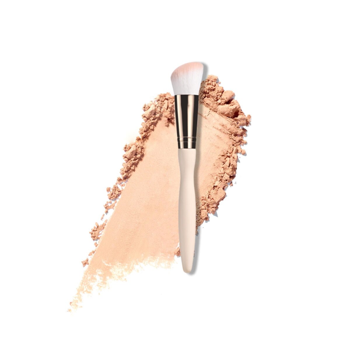 9 beige S-curve makeup brush set - DADA