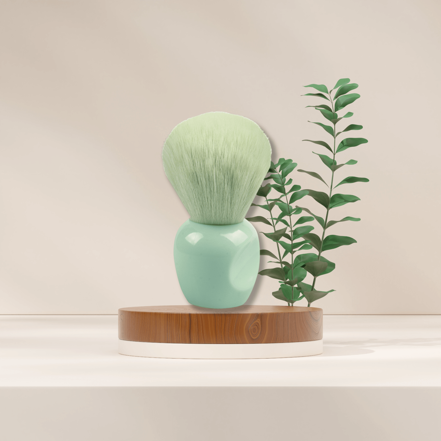 Compact single powder blush brush - DADA