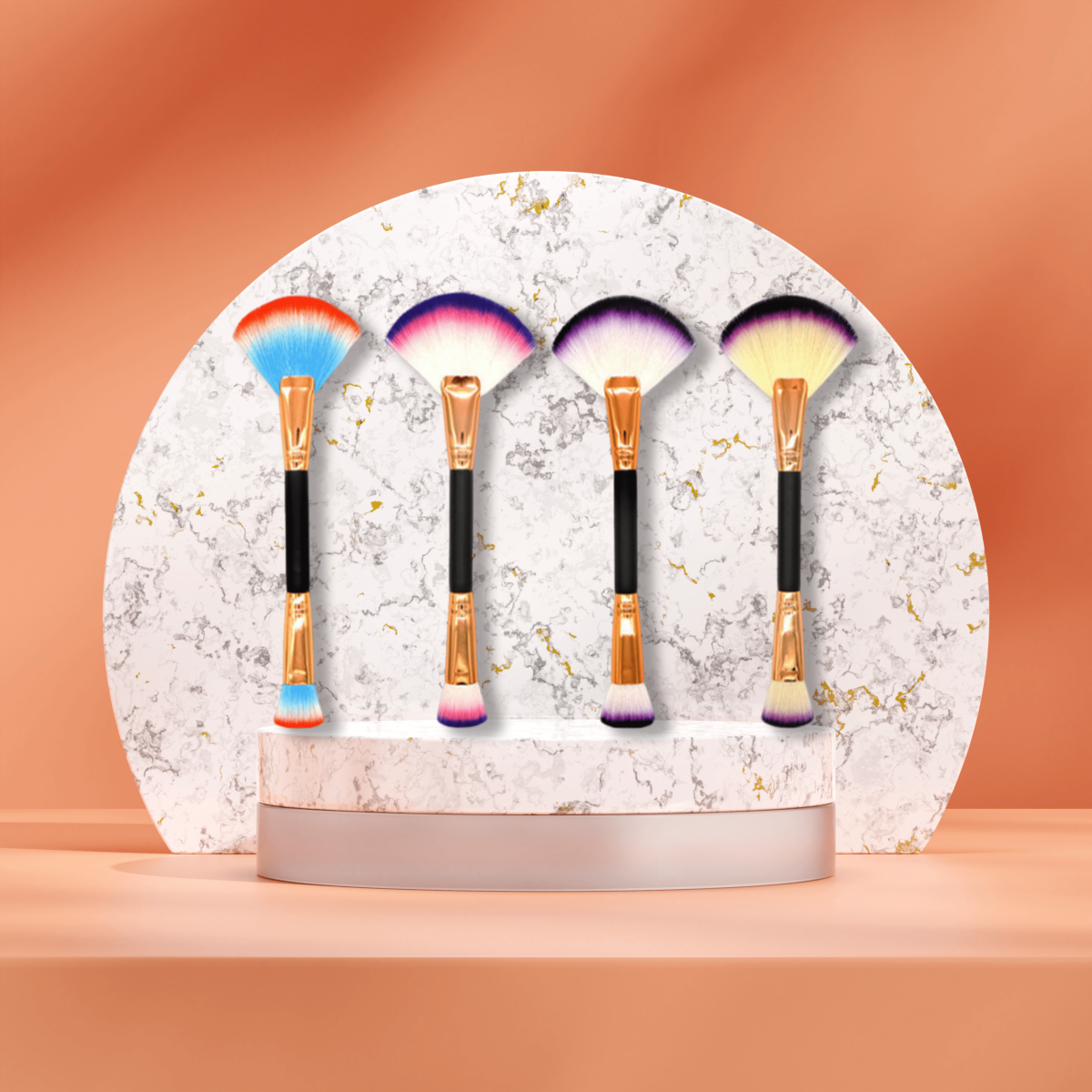 Single Double-Ended Flat Brush - DADA