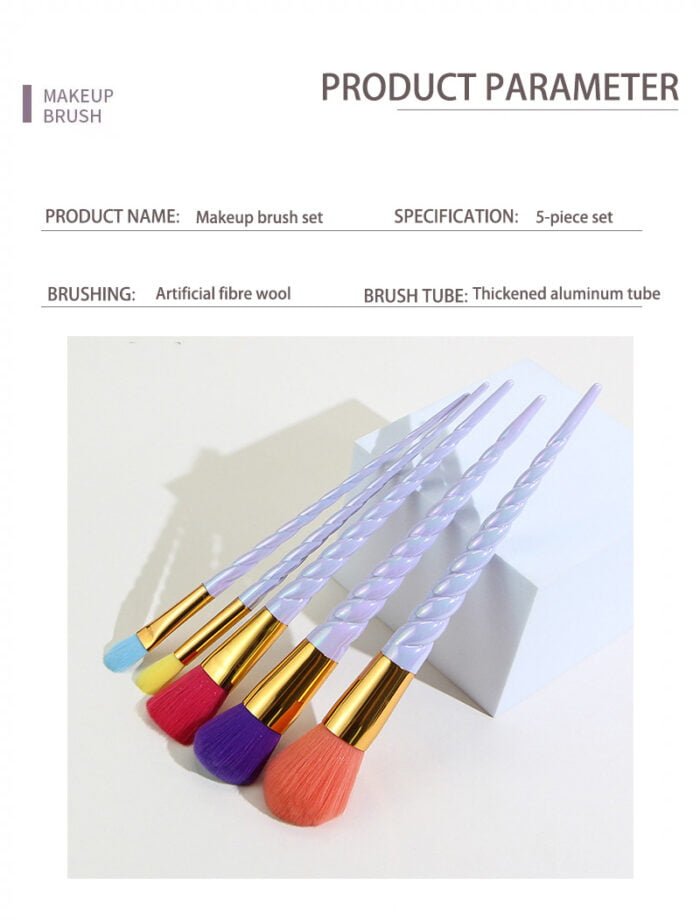 Spiral Lustrous Makeup Tools - DADA