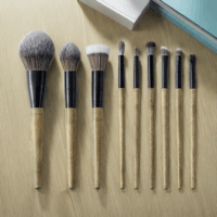 12pcs soft blue makeup brush set - DADA