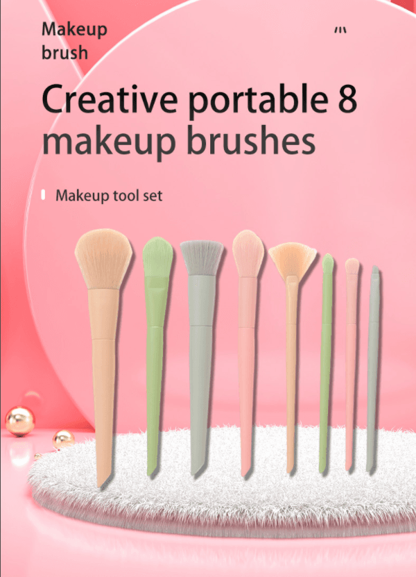 8pcs color makeup brush set - DADA