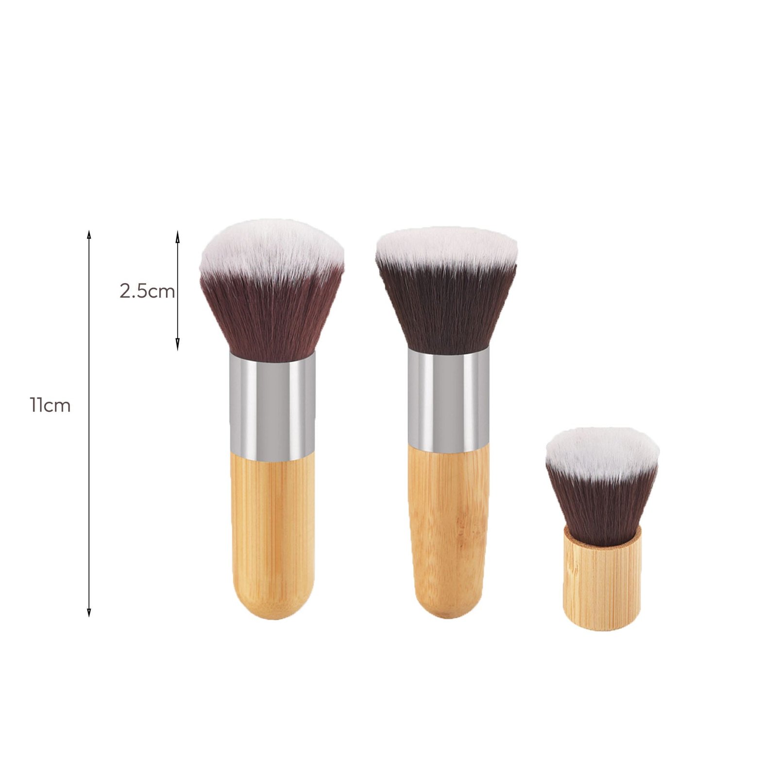Bamboo handle round head brush - DADA