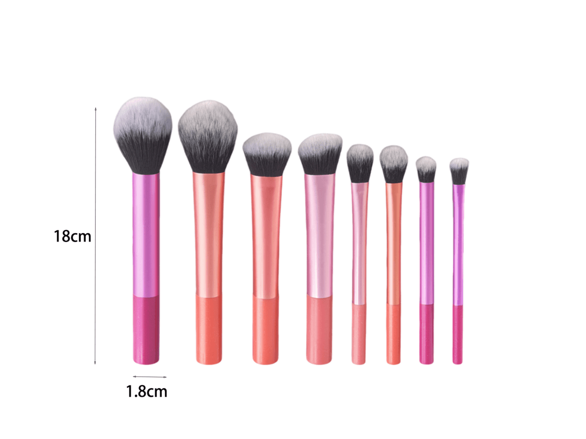 Complete set of 12 long tube makeup set - DADA