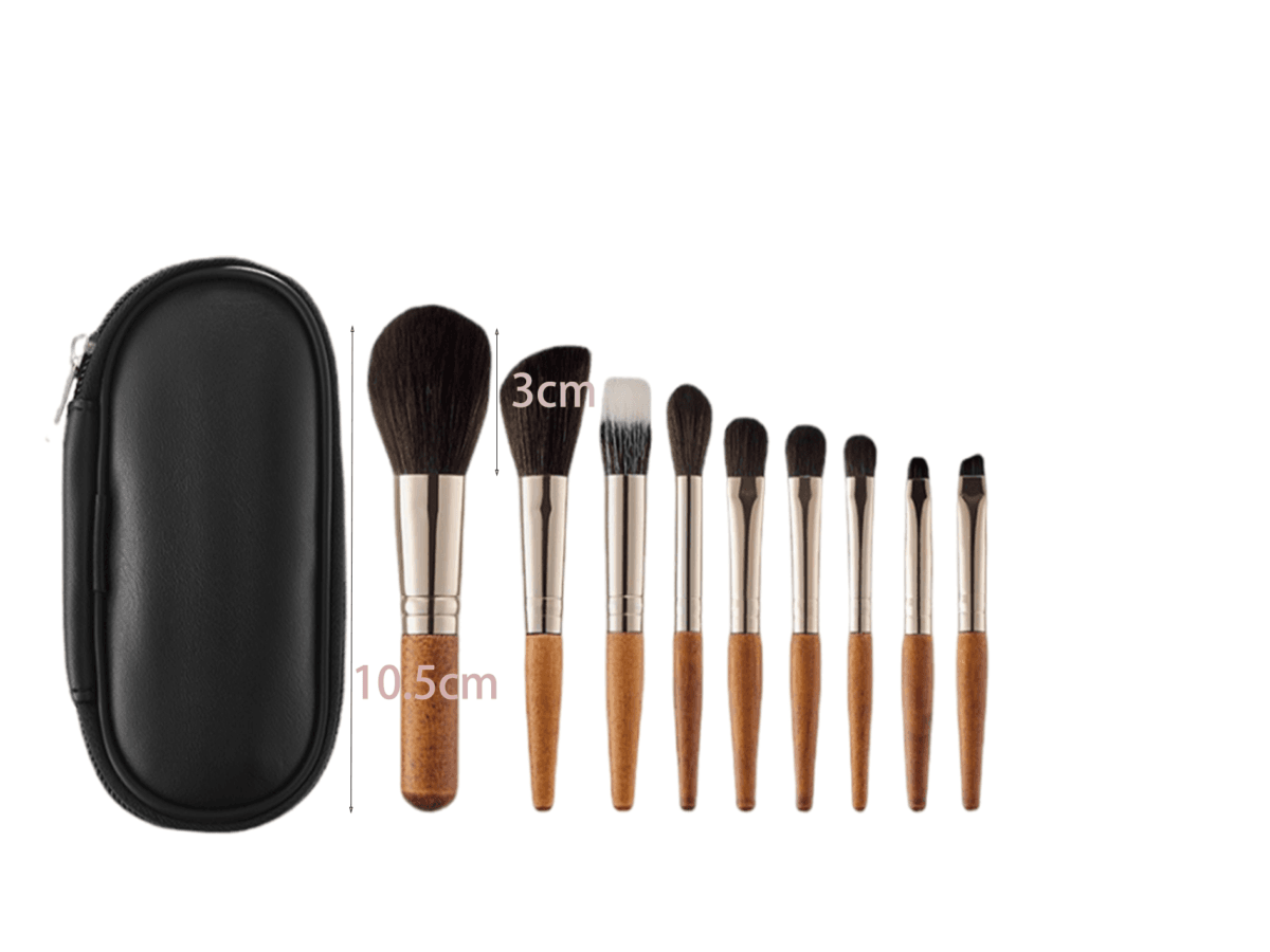 Mini 9-piece makeup brush set - DADA