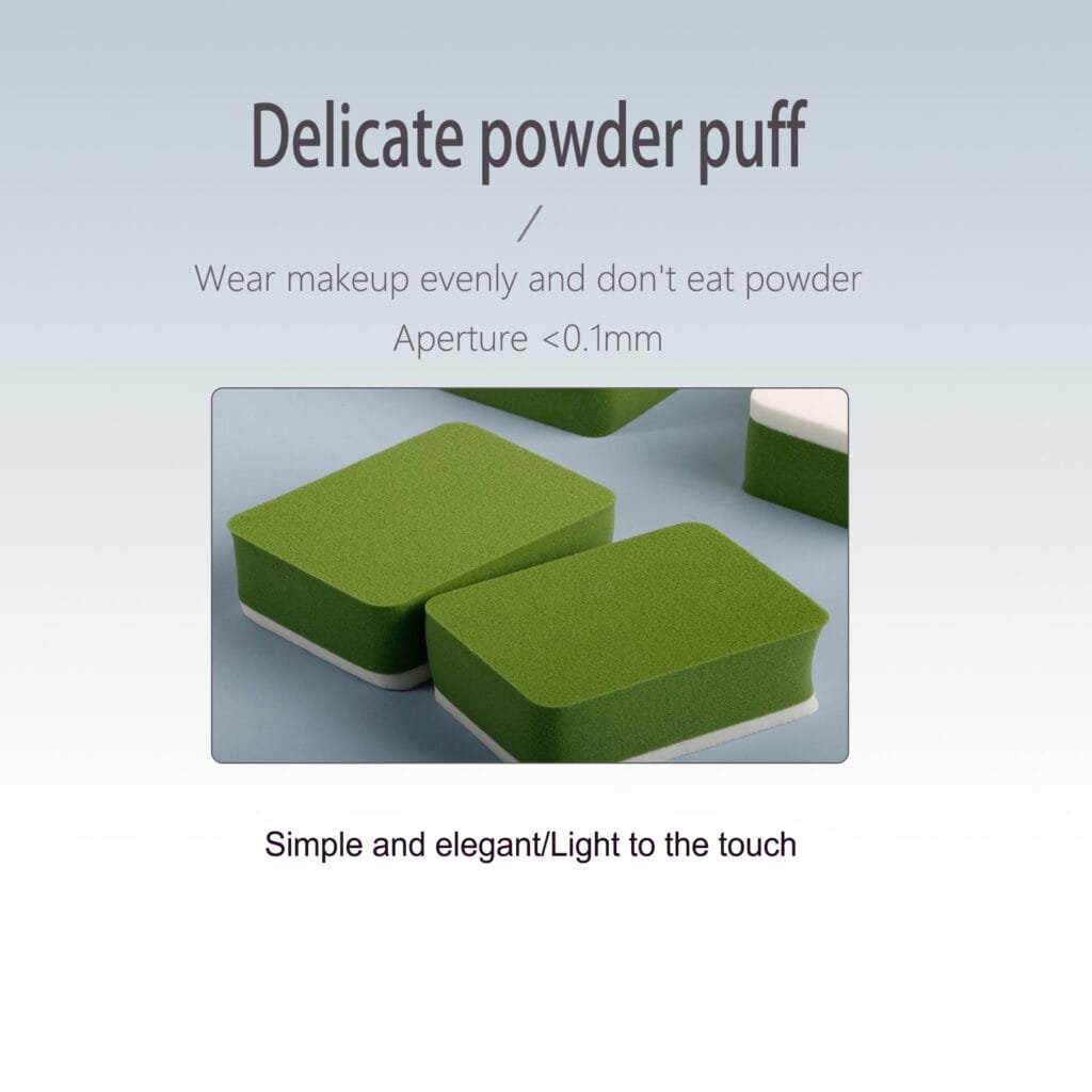 Mahjong style small powder puff gets bigger when it meets water - DADA